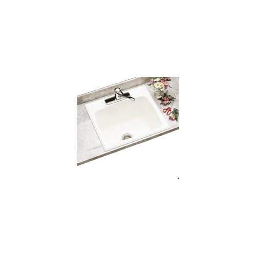 M10C - Mustee M10C - Durastone Countertop Specialty Sink (White)