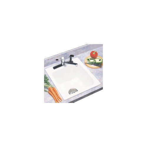 M11 - Mustee M11 - Durastone Hospitality/Utility Sink (White)
