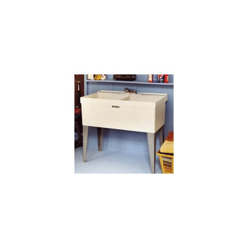 M26F - Mustee M26F - Double Durastone Utilatwin Laundry/Utility Tub ...
