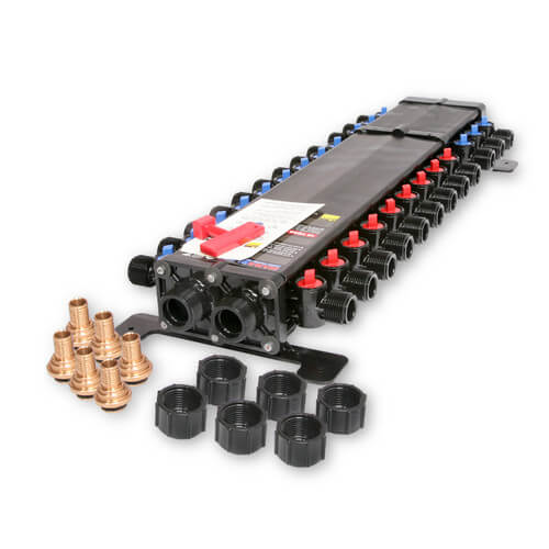 MXBD24-3XP - Viega MXBD24-3XP - 1/2", 24 Port PEX Press MANABLOC (9 hot ...