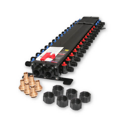 MXBD30-3XP - Viega MXBD30-3XP - 1/2", 30 Port PEX Press MANABLOC (12 ...