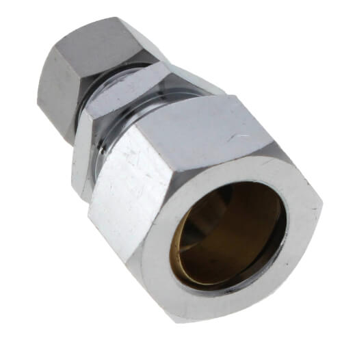 N62-106LF - Jones Stephens N62-106LF - 5/8" x 3/8" OD Chrome Plated Compression Union, Lead Free