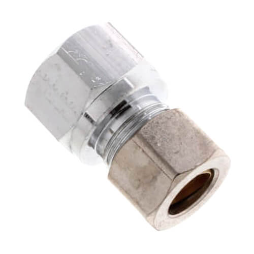 N66-066LF - Jones Stephens N66-066LF - 3/8" OD x 3/8" FIP Chrome Plated Compression Connector ...