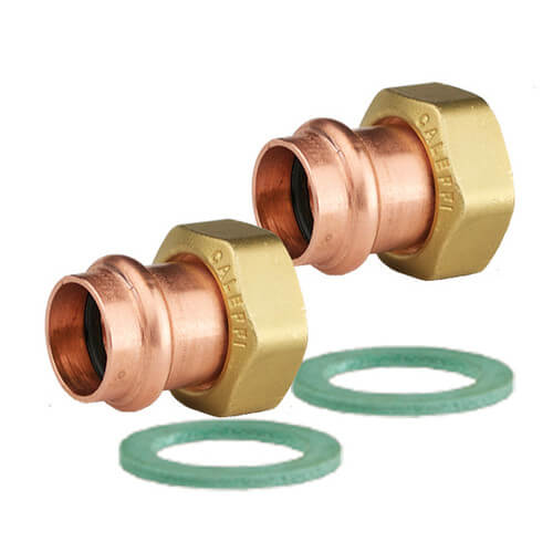 NA12256 - Caleffi NA12256 - 3/4" Presscon Fitting Kit w/ 1" Brass Union ...