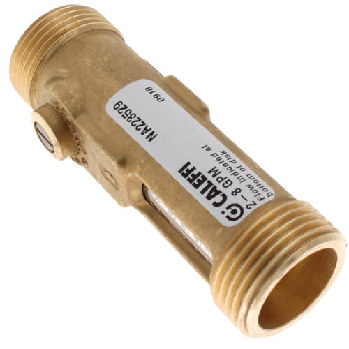NA223529 - Caleffi NA223529 - 1" Union Inline Balancing Flow Meter