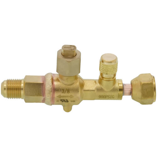 NBV38MSFFS - NDL NBV38MSFFS - 3/8" Mini-Split Full Port Reverse Ball Valve