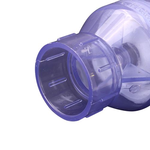 1011C20 - NDS 1011C20 - 2" PVC IPS Clear Spring Check Valve (Socket)