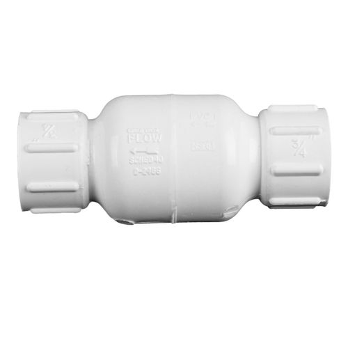 1205-07 - NDS 1205-07 - 3/4" IPS PVC Adjustable Spring Check Valve ...