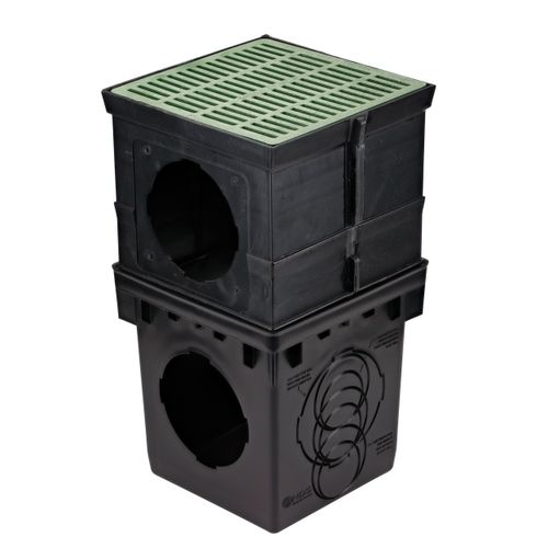 1217-NDS - NDS 1217-NDS - 12" Catch Basin Riser w/ 2 Openings