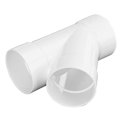 3P08 - NDS 3P08 - 3" Hub 45° Sewer and Drain PVC Wye