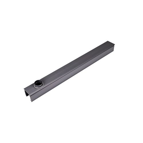 550-NDS - NDS 550-NDS - 3' Mini Channel w/ 2" Spigot Bottom Outlet