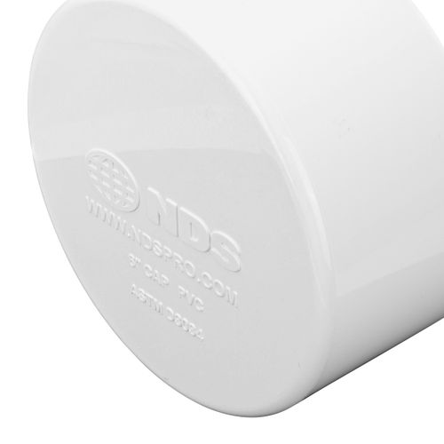 6P06 - NDS 6P06 - 6" Solvent Weld Sewer and Drain Pipe Cap