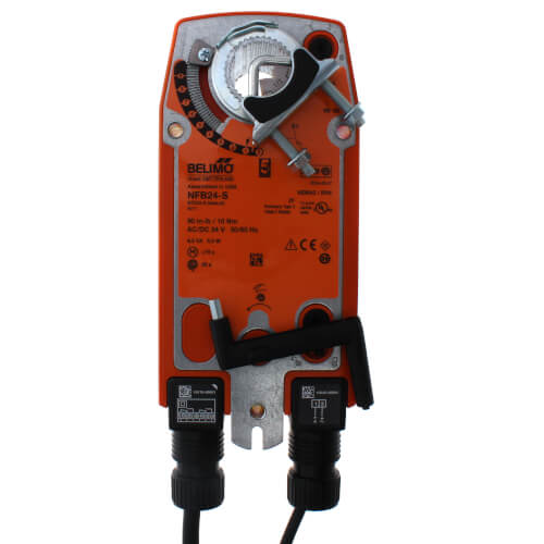 NFB24-S - Belimo NFB24-S - Spring Return Fail-Safe, On/Off Damper ...