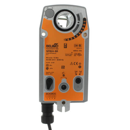 NFB24-SR - Belimo NFB24-SR - Spring Return Fail-Safe, Proportional ...