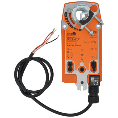 NFX24-MFT-X1 - Belimo NFX24-MFT-X1 - Spring Return MFT Valve Actuator 24V AC/DC