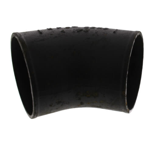 NH45-4 - B&W NH45-4 - 4" Imported No Hub Cast Iron 45° Elbow