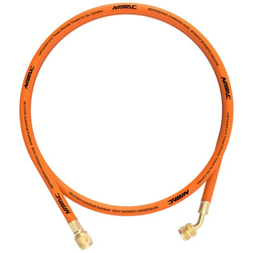 NH5L - Navac NH5L - 1/4" A2L Reverse Thread 45° Refrigerant Charging ...