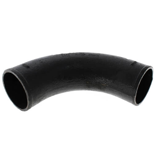 NHSS-3 - B&W NHSS-3 - 3" Imported No Hub Cast Iron Short Sweep Elbow