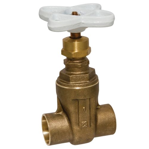 NJ0J0XA - Nibco NJ0J0XA - 1" Sweat Bronze Gate Valve, Non Rising Stem ...