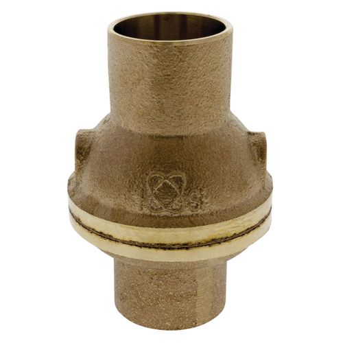 NJ7Q2XC - Nibco NJ7Q2XC - 1-1/2" Sweat Bronze Spring Loaded Check Valve ...