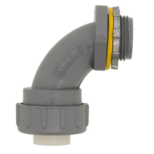 NMLT9075 - Arlington NMLT9075 - 3/4" 90° Non-Metallic Connector
