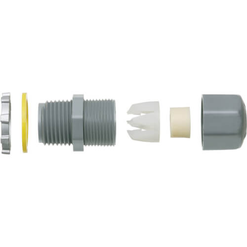 NMUF50 - Arlington NMUF50 - 1/2" Non Metallic UF Connector