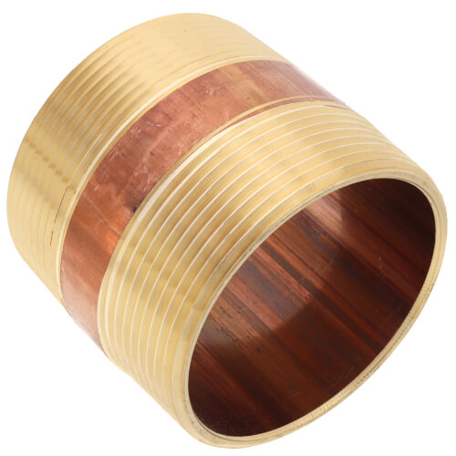 NPBR3030 - Everflow NPBR3030 - 3" x 3" Brass Nipple