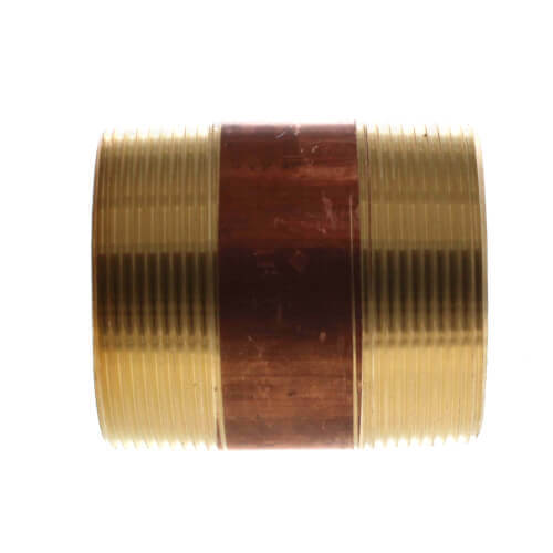 NPBR3045 - Everflow NPBR3045 - 3" x 4-1/2" Brass Nipple