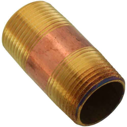 NPBR3420 - Everflow NPBR3420 - 3/4" x 2" Brass Nipple