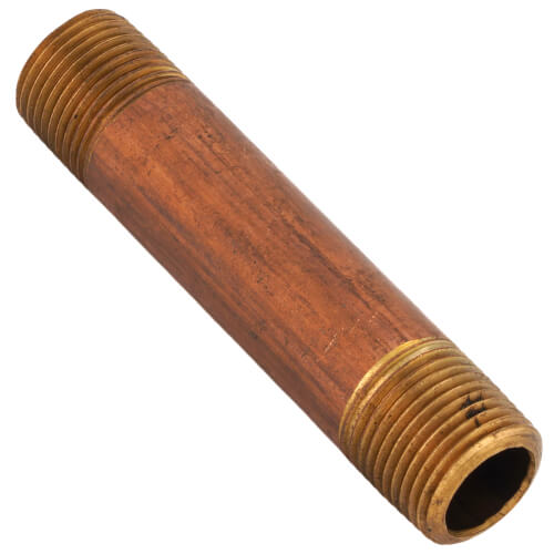 NPBR3830 - Everflow NPBR3830 - 3/8" x 3" Brass Nipple