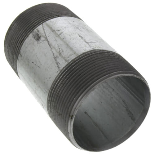 NPGL2545 - Everflow NPGL2545 - 2-1/2" x 4-1/2" Galvanized Steel Nipple