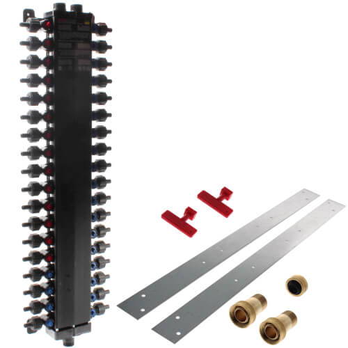 NPTS050-49630PX - Viega NPTS050-49630PX - 36 Port Polymer 1/2" PEX ...