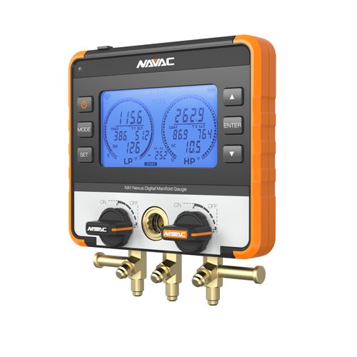 NX1 - Navac NX1 - Nexus Digital Manifold Gauge, Bluetooth-Enabled