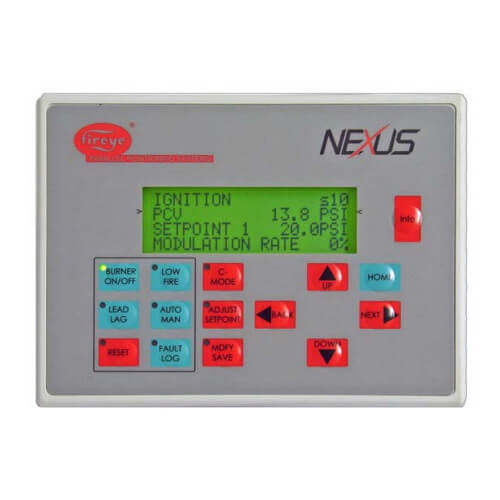 NXD410 - Fireye NXD410 - Backlit LCD User Interface for PPC4000 Controller