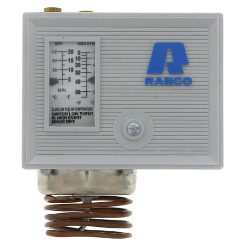 O10-1418 - Ranco O10-1418 - High Temp Refrigeration Control w/ Air Coil ...