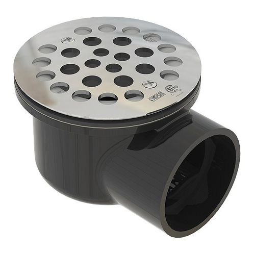 SD353-MBL - OS&B SD353-MBL - 2" ABS Round Side Outlet Shower Drain ...