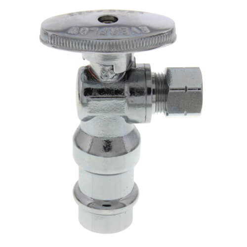 Everflow P-81212PR-NL Angle Stop Valve - SupplyHouse.com