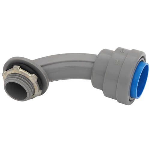 P-90-050WT - Southwire P-90-050WT - 1/2" PVC-CIC Push Install 90° Elbow
