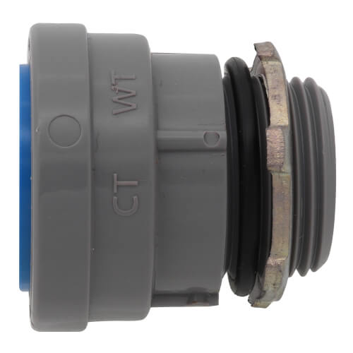 P-MA-100WT - Southwire P-MA-100WT - 1" PVC-CIC Push Install Male Adapter