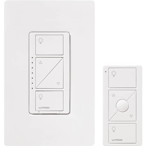 P-PKG1W-WH - Lutron P-PKG1W-WH - Caseta Original Smart Lighting Dimmer ...