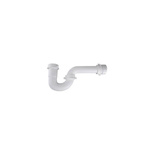 503666 - Watts 503666 - 1-1/2" White P-Trap, With 3-Nuts, threaded adapter