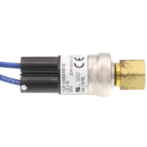 P100AP-9C - Johnson Controls P100AP-9C - Open-Low Switch Action ...