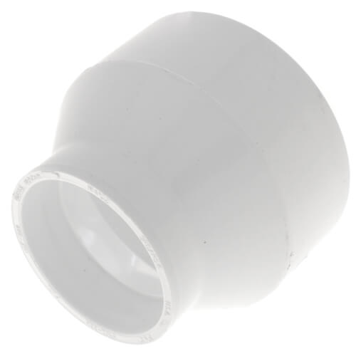 P102-338 - P102-338 - 3" x 2" PVC DWV Reducer Coupling