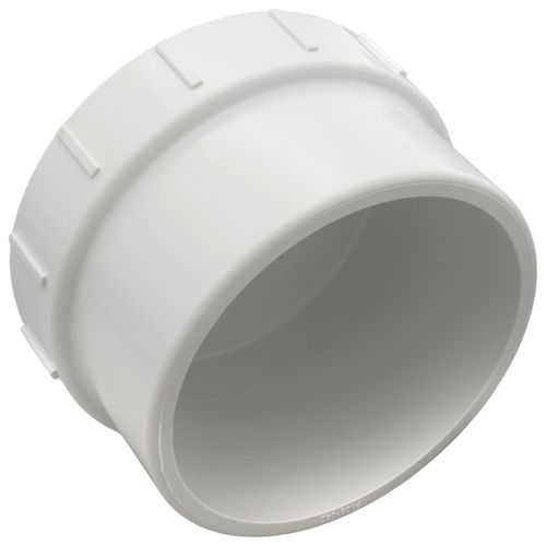 P105X-040 - P105X-040 - 4" PVC DWV Fitting Cleanout Adapter w/ Plug