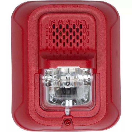P2RL-P - System Sensor P2RL-P - 2-Wire Red Indoor Horn Strobe (12/24V ...
