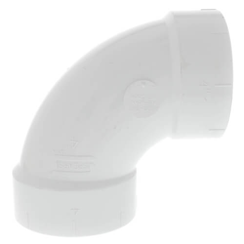 192254L - IPEX 192254L - 4" PVC DWV 90° Elbow