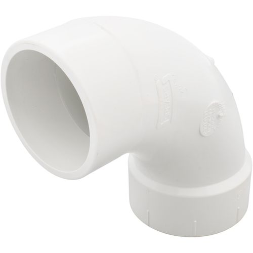P309-030 - P309-030 - 3" PVC DWV Long Sweep 90° Street Elbow