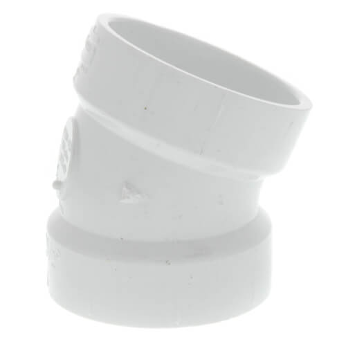 192552 - IPEX 192552 - 2" PVC DWV 22.5° Elbow