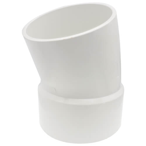 P326-060 - P326-060 - 6" PVC DWV 22.5° Street Elbow
