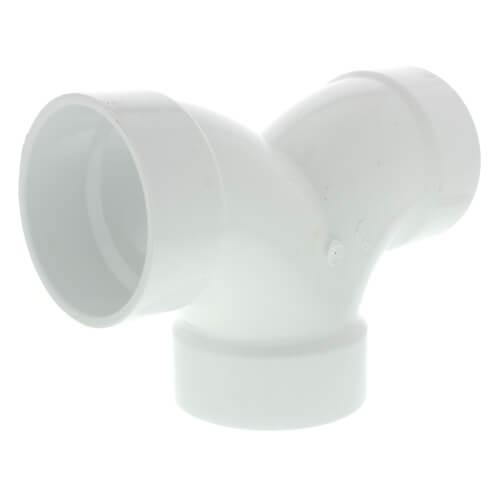 P327-040 - P327-040 - 4" PVC 90° Double Elbow